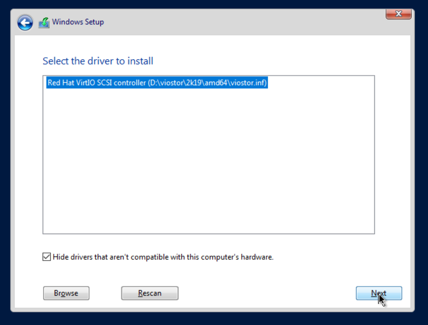 NetCup RS1000 通过挂载 ISO 安装 Windows