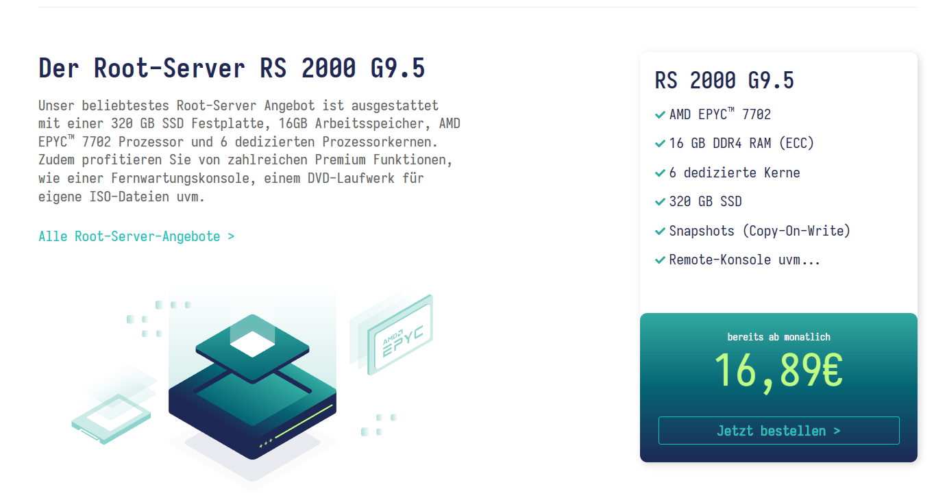 NetCup Root-Server RS 2000 G9.5