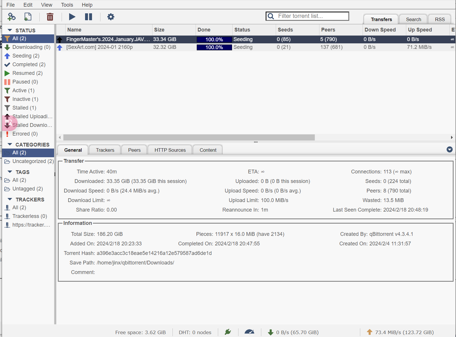 刷馒头有一个种子1kb都不上传是什么情况