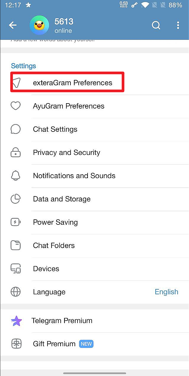 TG不限速看片 用AyuGram