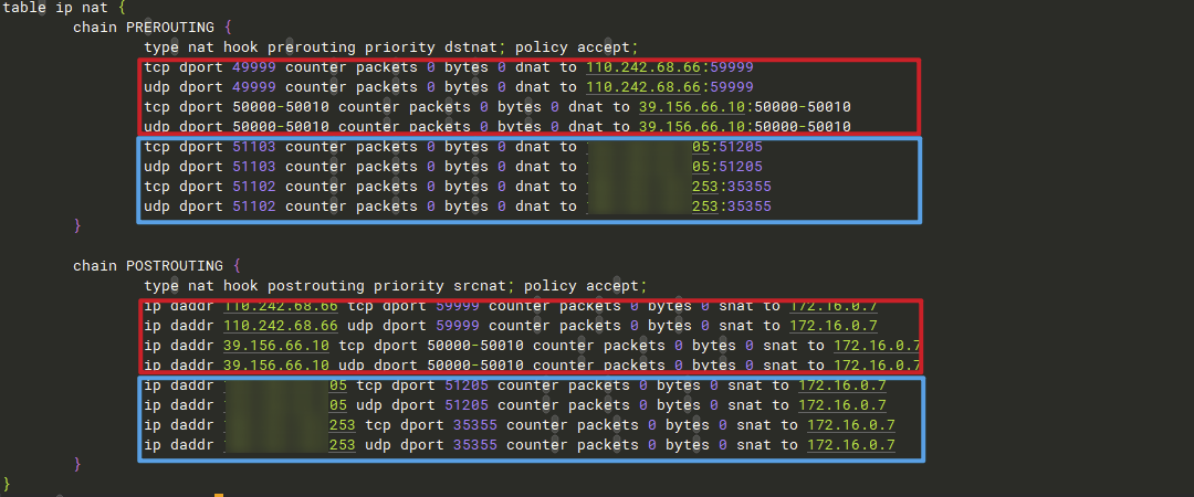 推荐一个基于nftables的端口转发工具